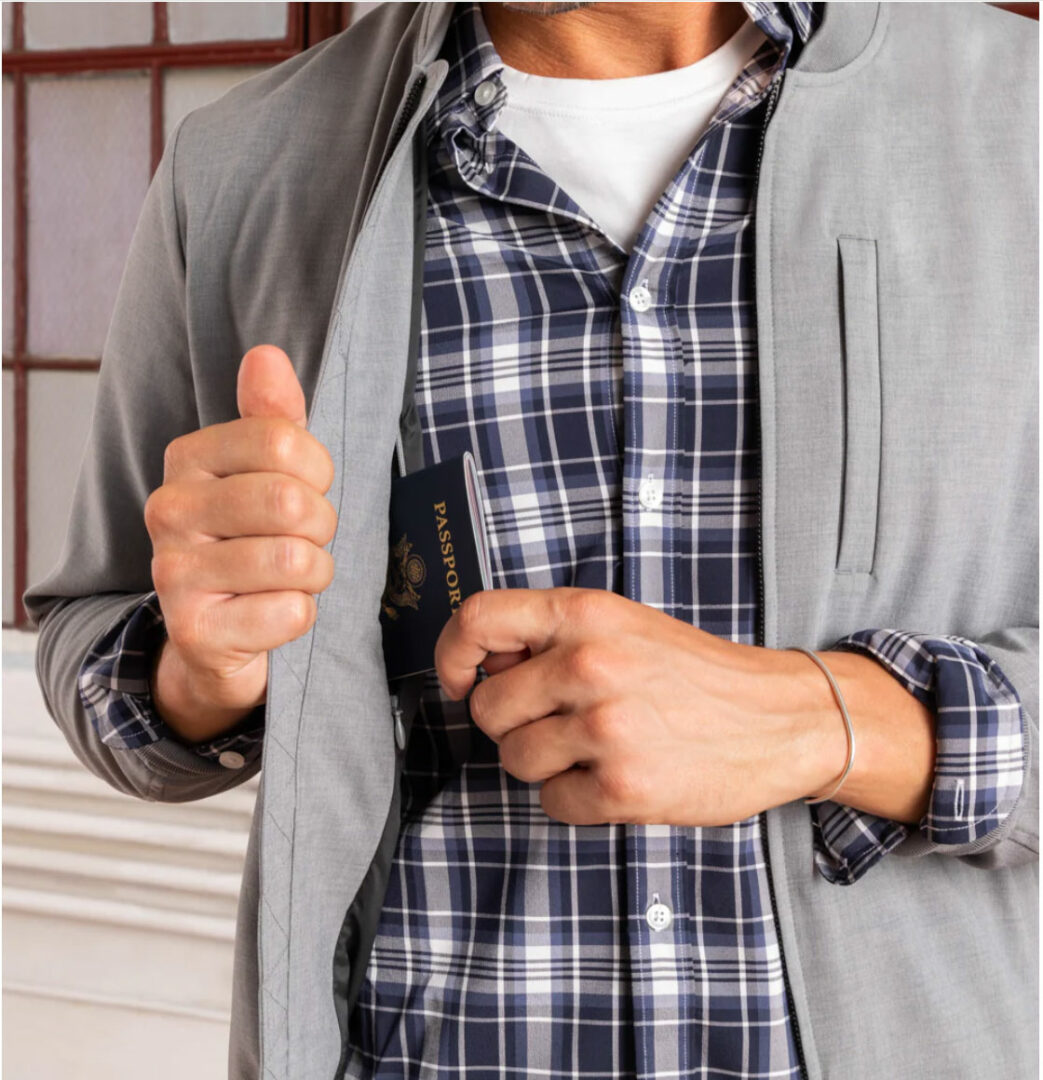Safe & Stylish Best Men's Travel Jackets with Hidden Pockets